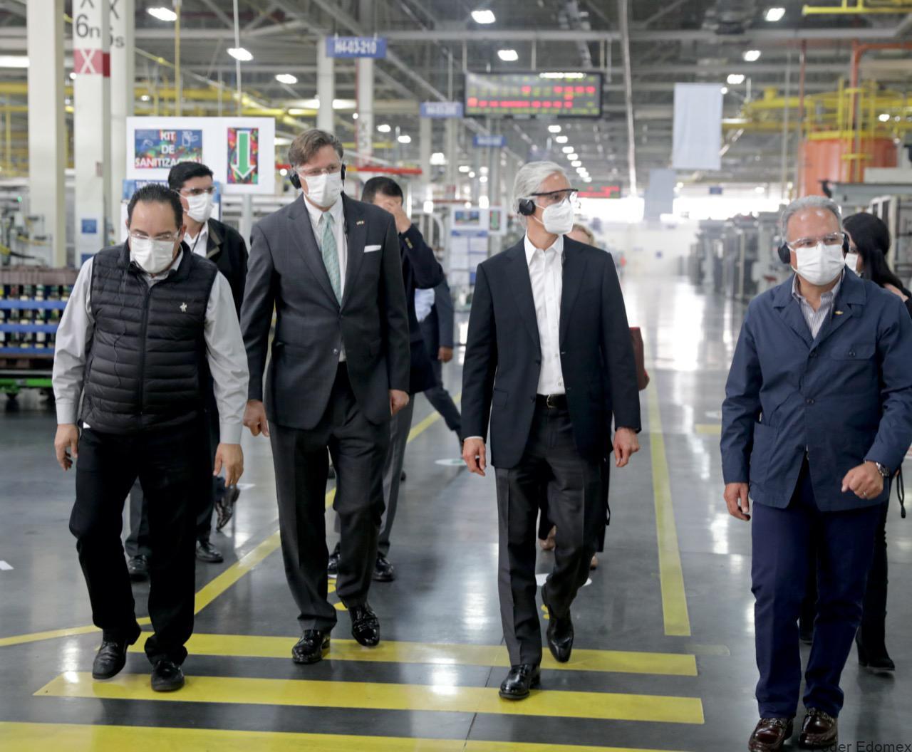 DEL MAZO Y LANDAU, RECORREN PLANTAS DE CHRYSLER Y GENERAL MOTORS EN ...