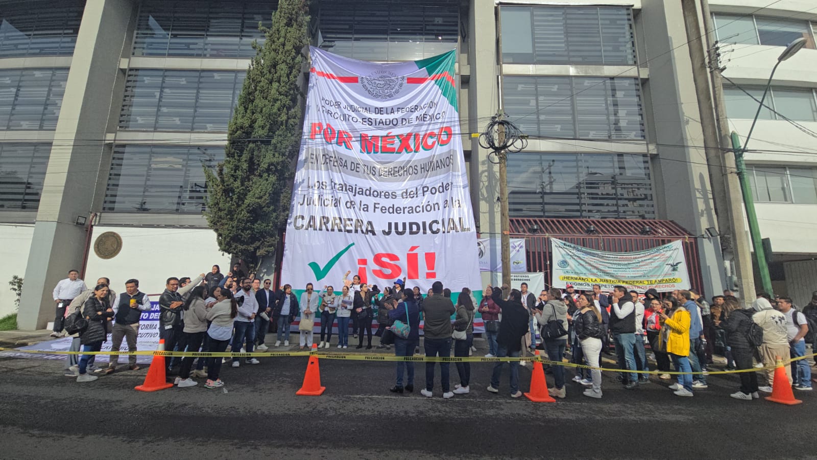 PARO DEL PODER JUDICIAL EN PROTESTA POR REFORMA – Poder Edomex